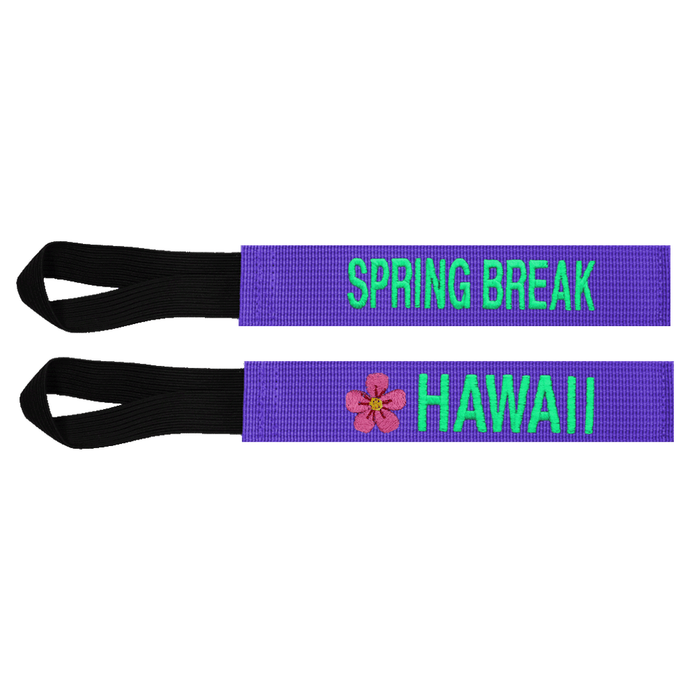 Personalized Embroidered Elastic Bag Tag for Luggage and Carryon Bags ...